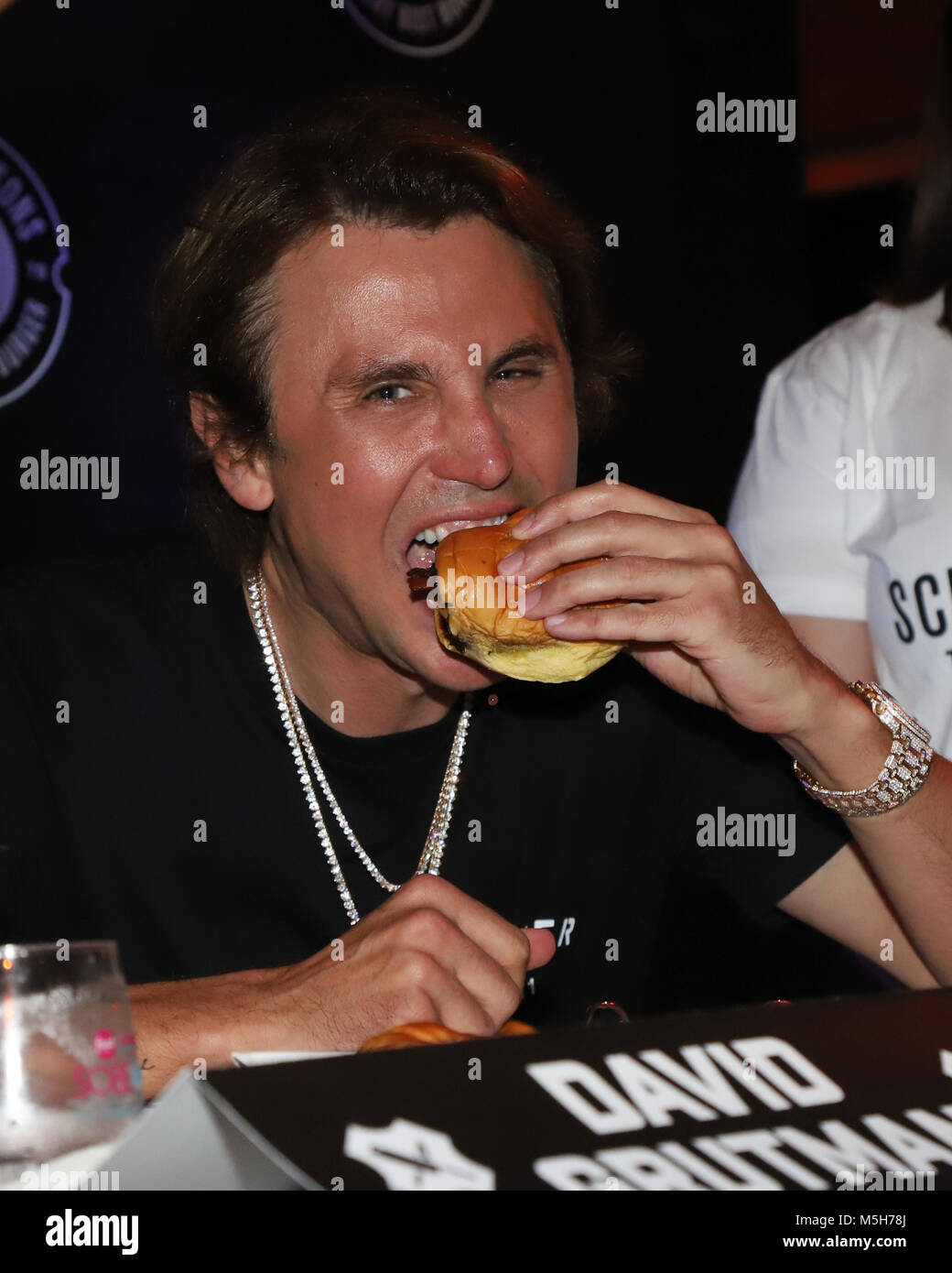 MIAMI BEACH, FL - FEBRUARY 23: Chef Guy Fieri hosts Burger Bash Bash ...