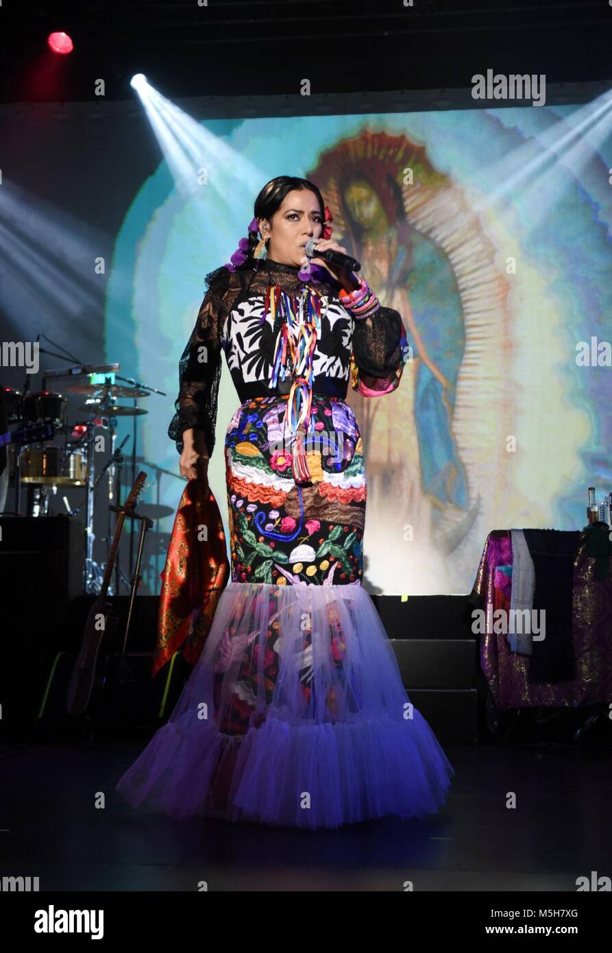 New York, NY, USA. 23rd Feb, 2018. Lila Downs in attendance for Lila ...