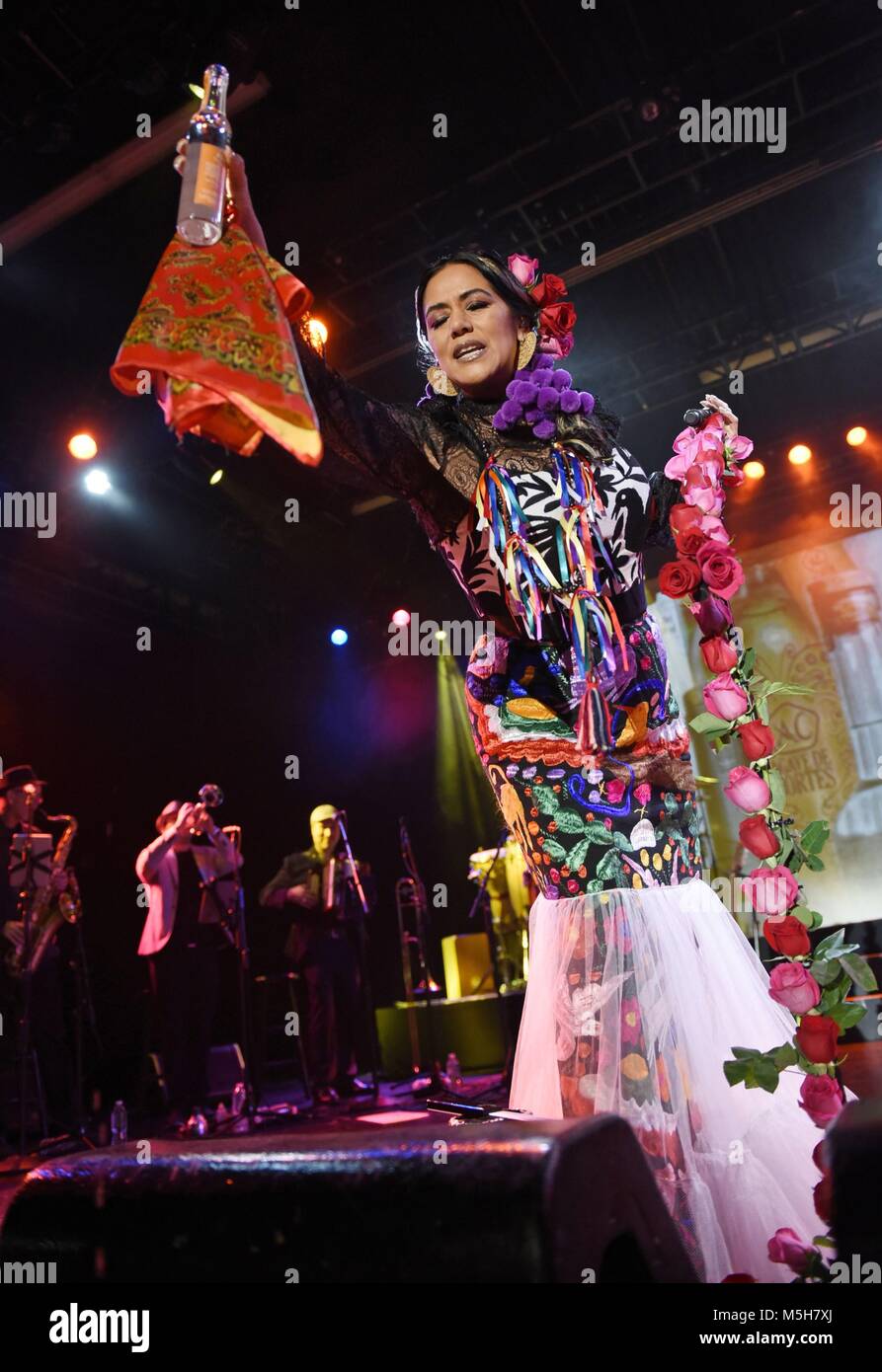 New York, NY, USA. 23rd Feb, 2018. Lila Downs in attendance for Lila ...