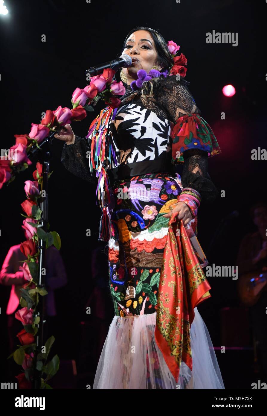 New York, NY, USA. 23rd Feb, 2018. Lila Downs in attendance for Lila ...