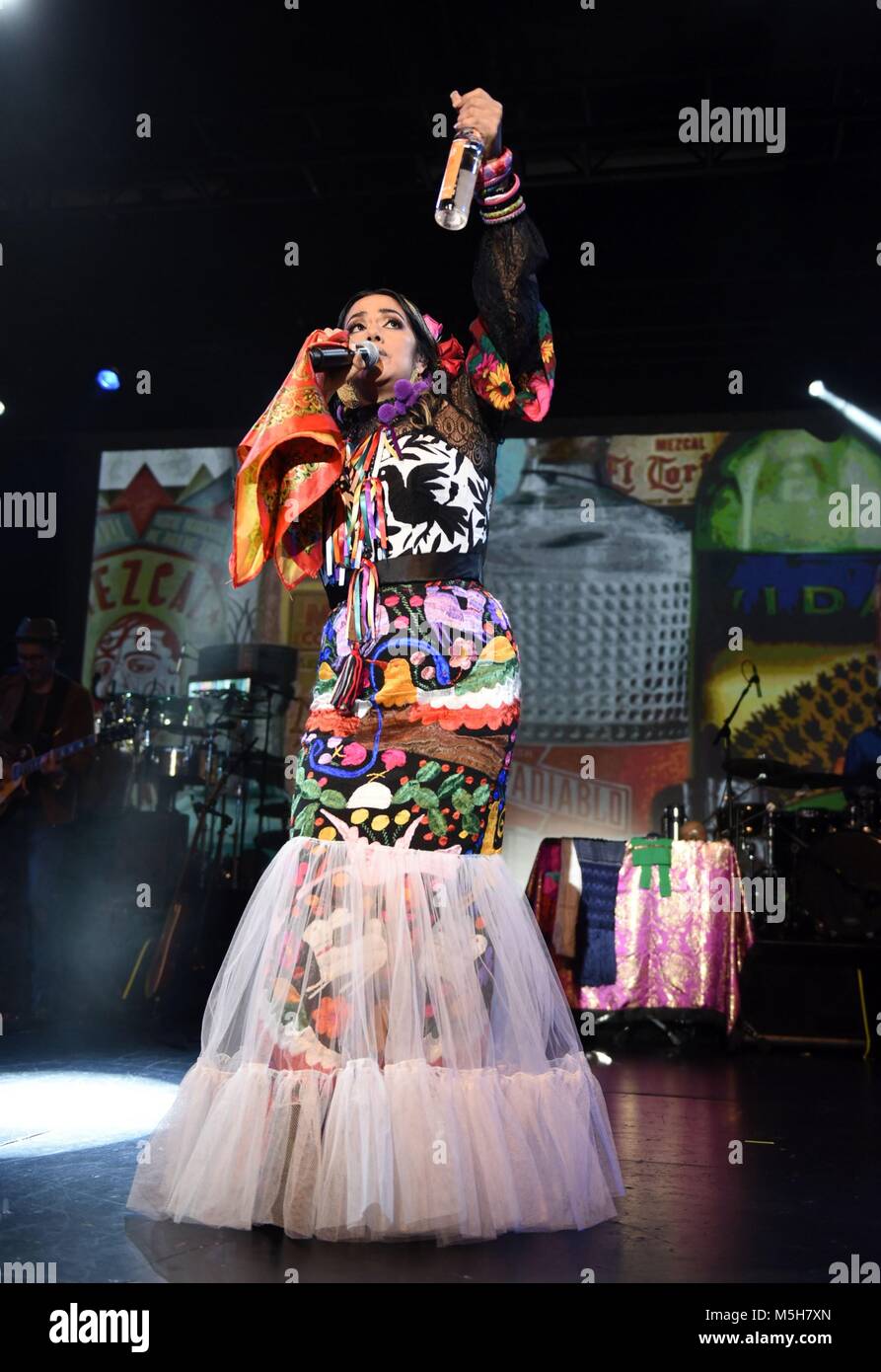New York, NY, USA. 23rd Feb, 2018. Lila Downs in attendance for Lila ...