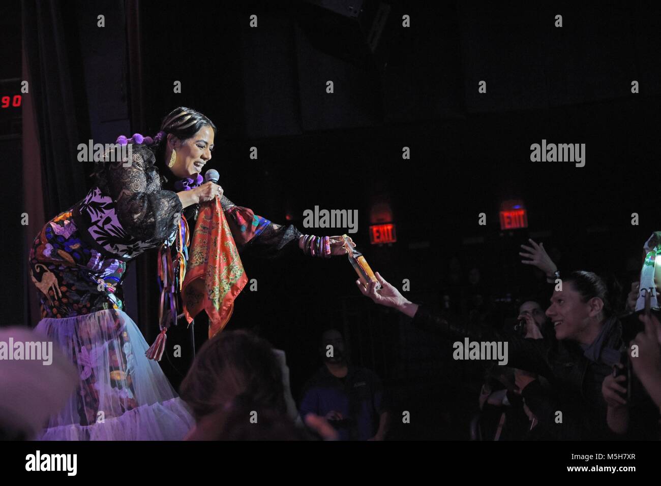 New York, NY, USA. 23rd Feb, 2018. Lila Downs in attendance for Lila ...