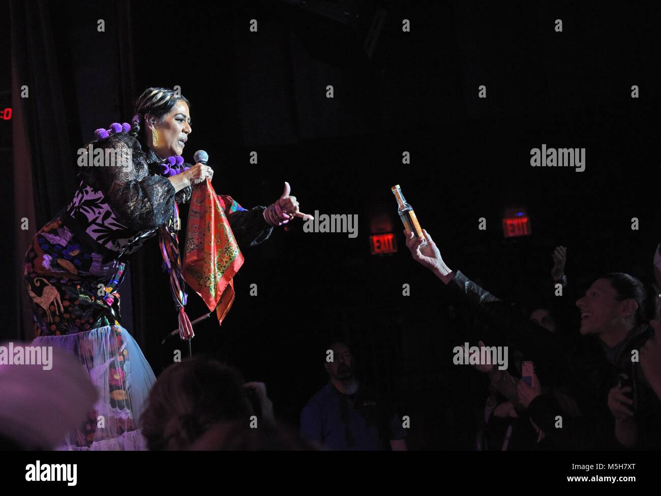 New York, NY, USA. 23rd Feb, 2018. Lila Downs in attendance for Lila ...