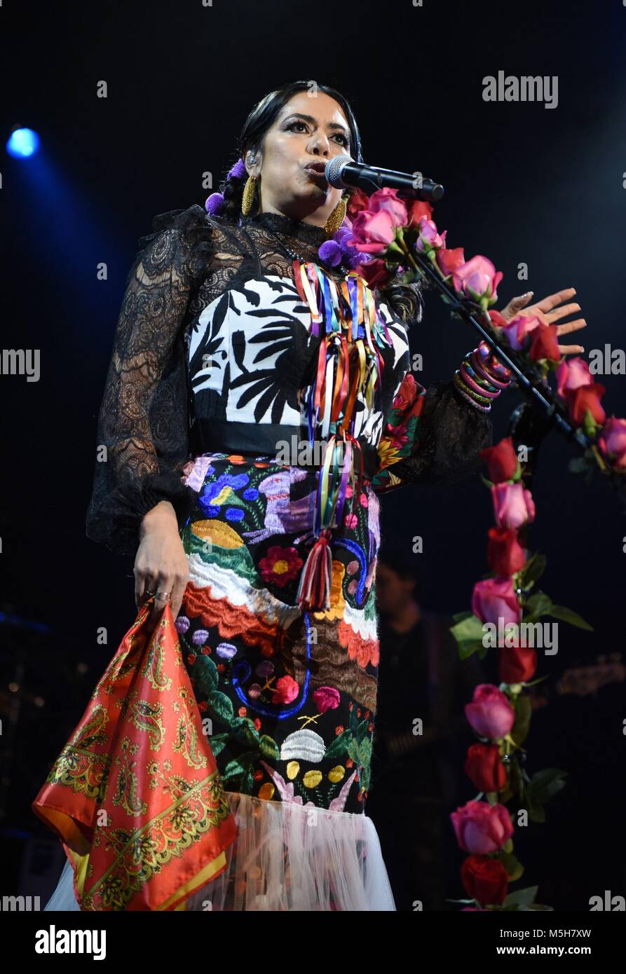 New York, NY, USA. 23rd Feb, 2018. Lila Downs in attendance for Lila ...