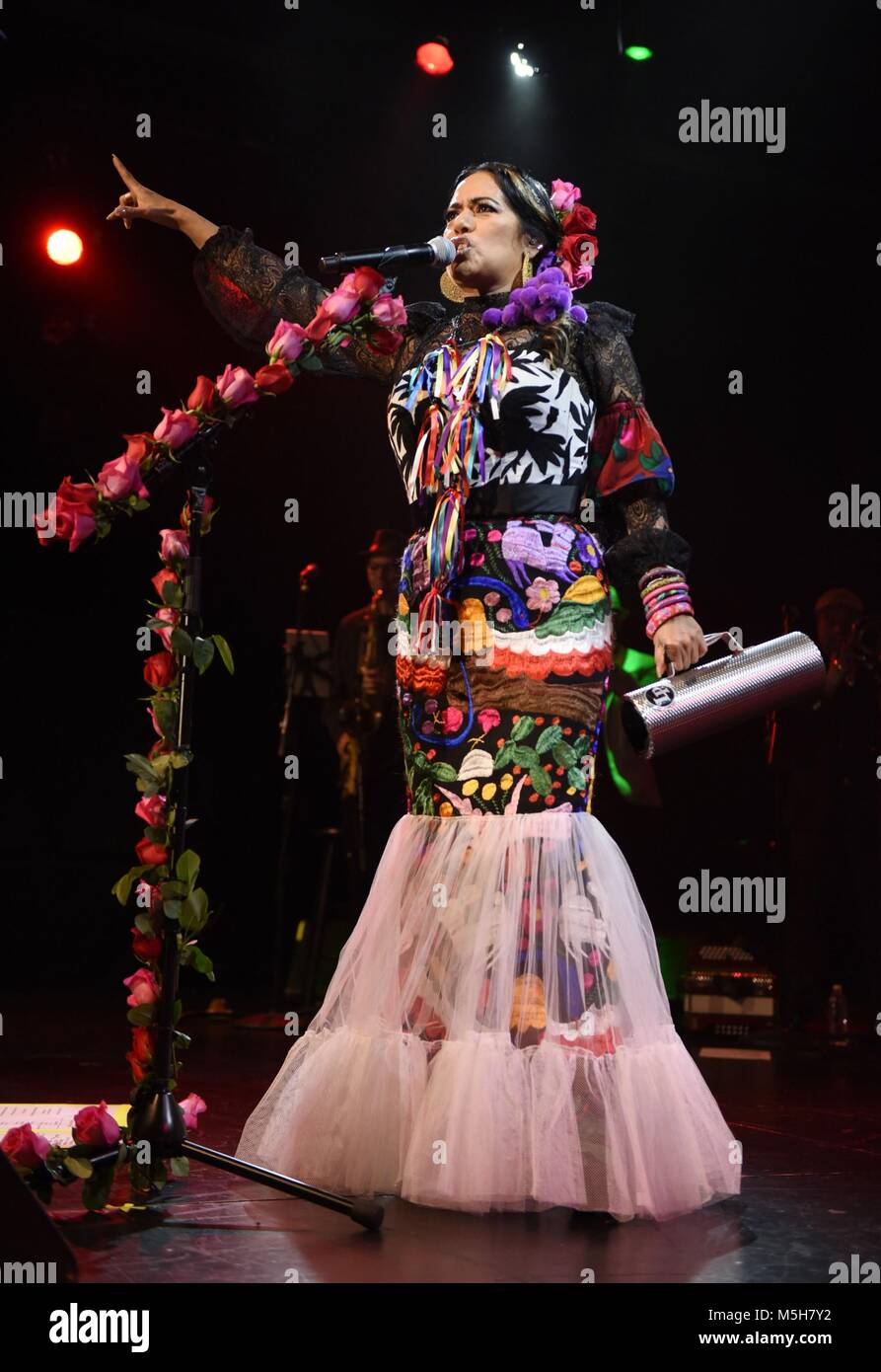 New York, NY, USA. 23rd Feb, 2018. Lila Downs in attendance for Lila ...
