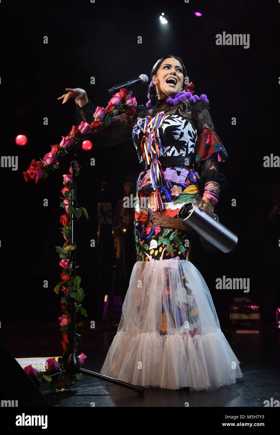 New York, NY, USA. 23rd Feb, 2018. Lila Downs in attendance for Lila ...