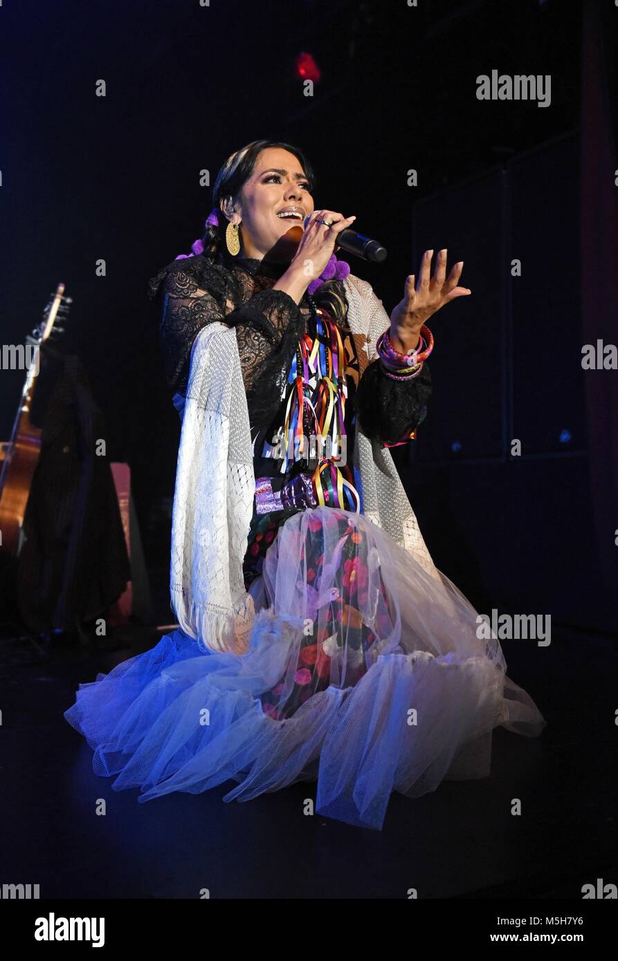 New York, NY, USA. 23rd Feb, 2018. Lila Downs in attendance for Lila ...