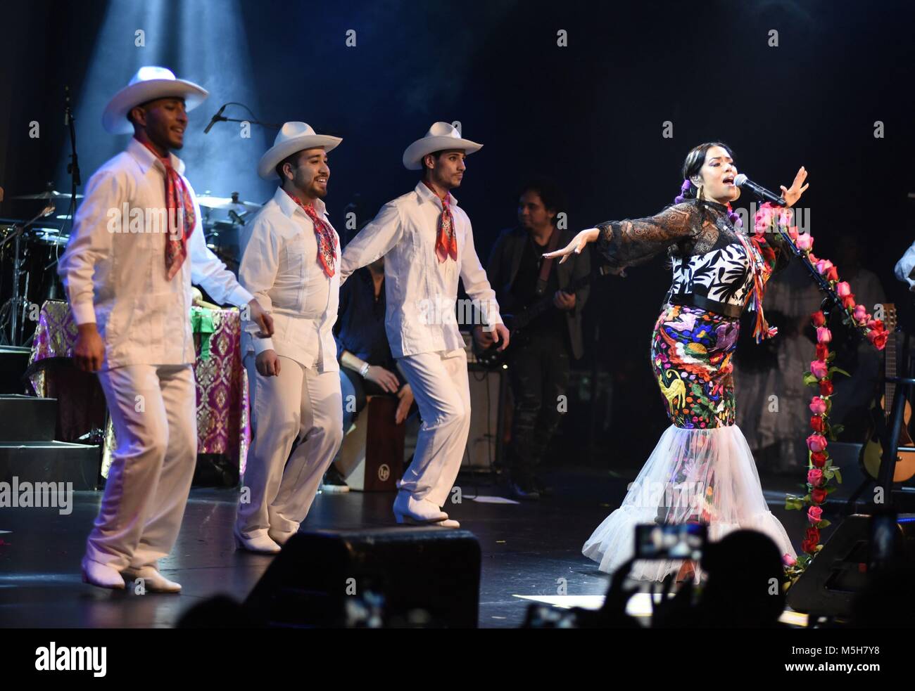 New York, NY, USA. 23rd Feb, 2018. Lila Downs in attendance for Lila ...