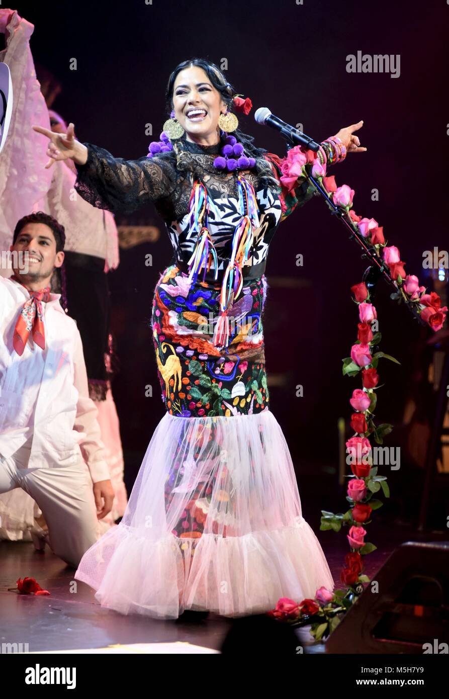 New York, NY, USA. 23rd Feb, 2018. Lila Downs in attendance for Lila ...