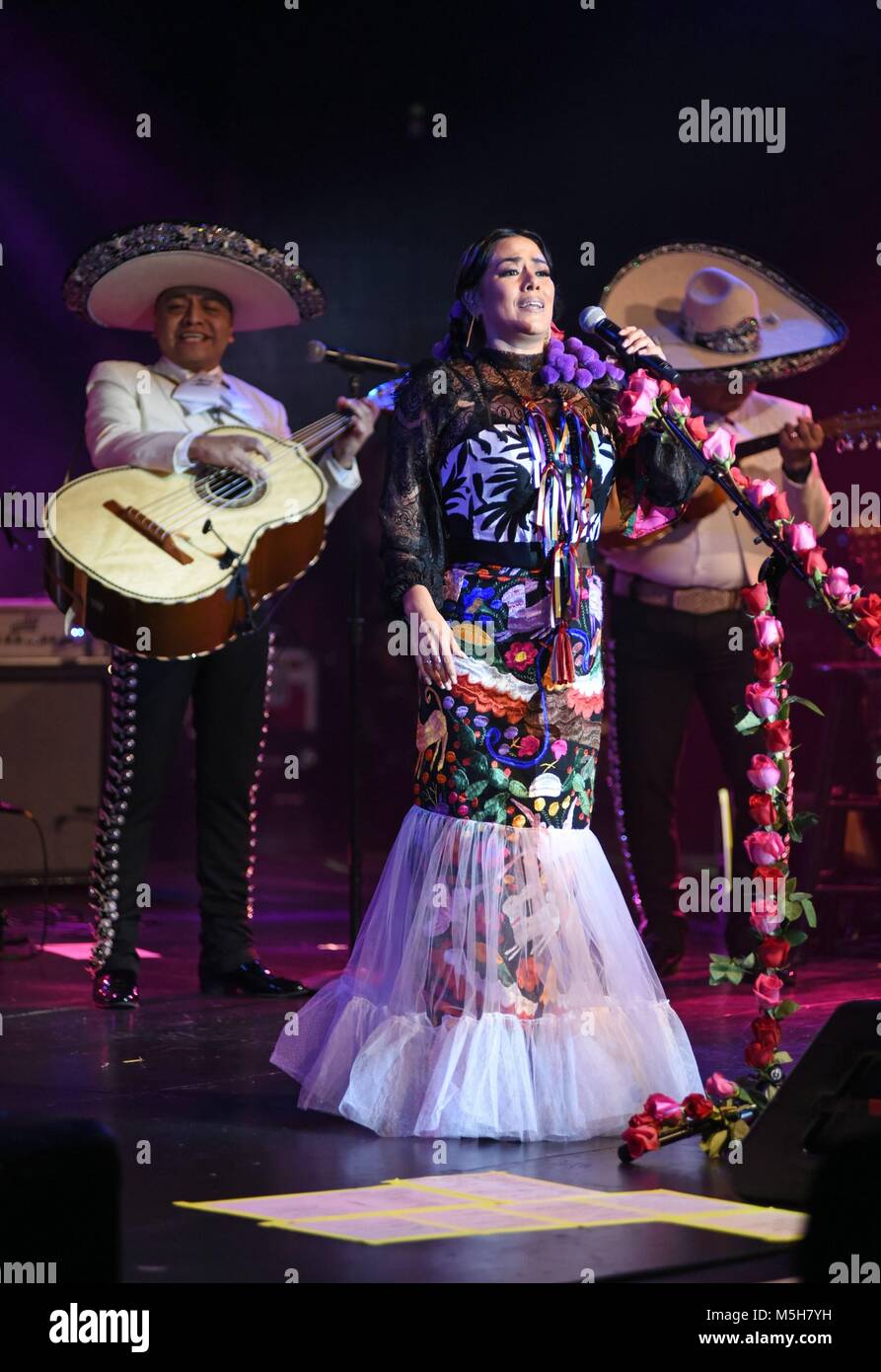 New York, NY, USA. 23rd Feb, 2018. Lila Downs in attendance for Lila ...