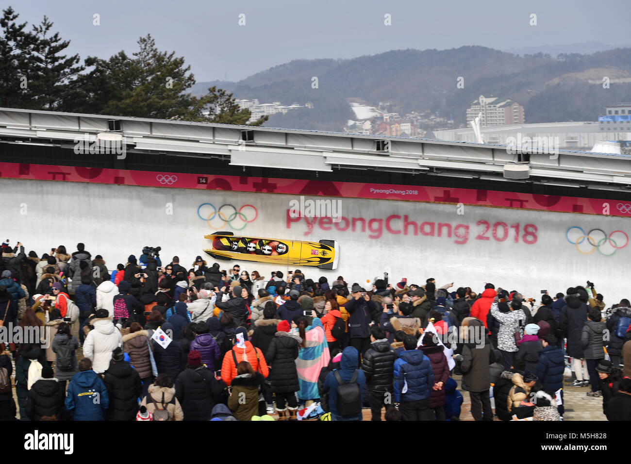 Bob Germany with WALTHER Nico, KUSKE Kevin, ROEDIGER Alexander, FRANKE ...