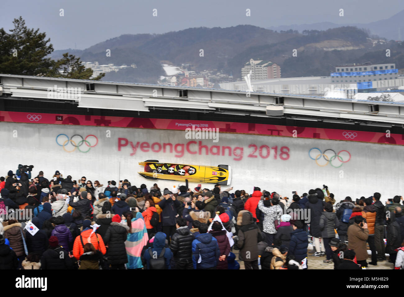 Bob Germany with WALTHER Nico, KUSKE Kevin, ROEDIGER Alexander, FRANKE ...