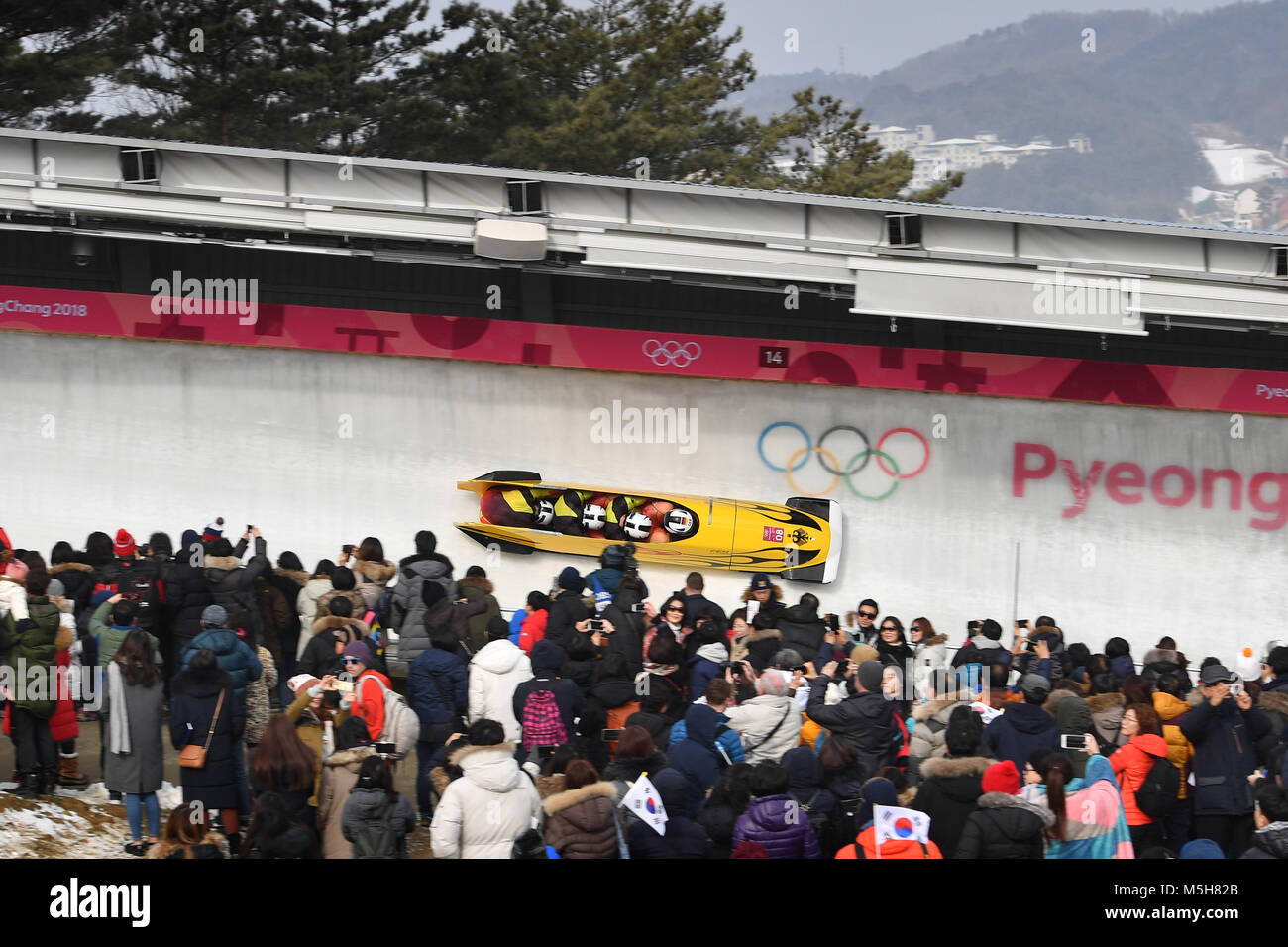 Bob Germany with WALTHER Nico, KUSKE Kevin, ROEDIGER Alexander, FRANKE ...