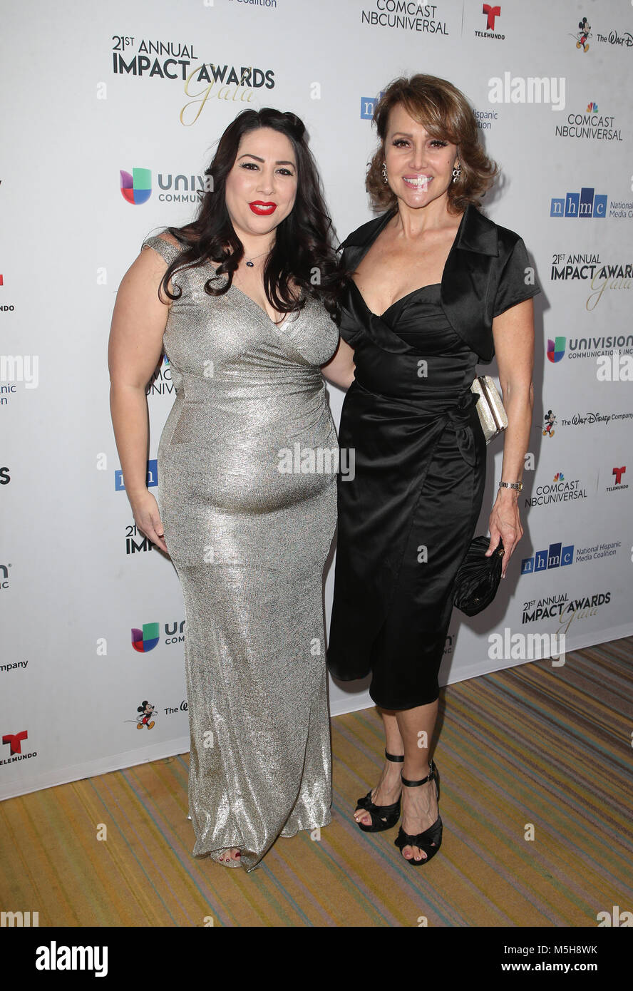 BEVERLY HILLS, CA - FEBRUARY 23: Natalie Sanchez, Eliana Alexander, at ...