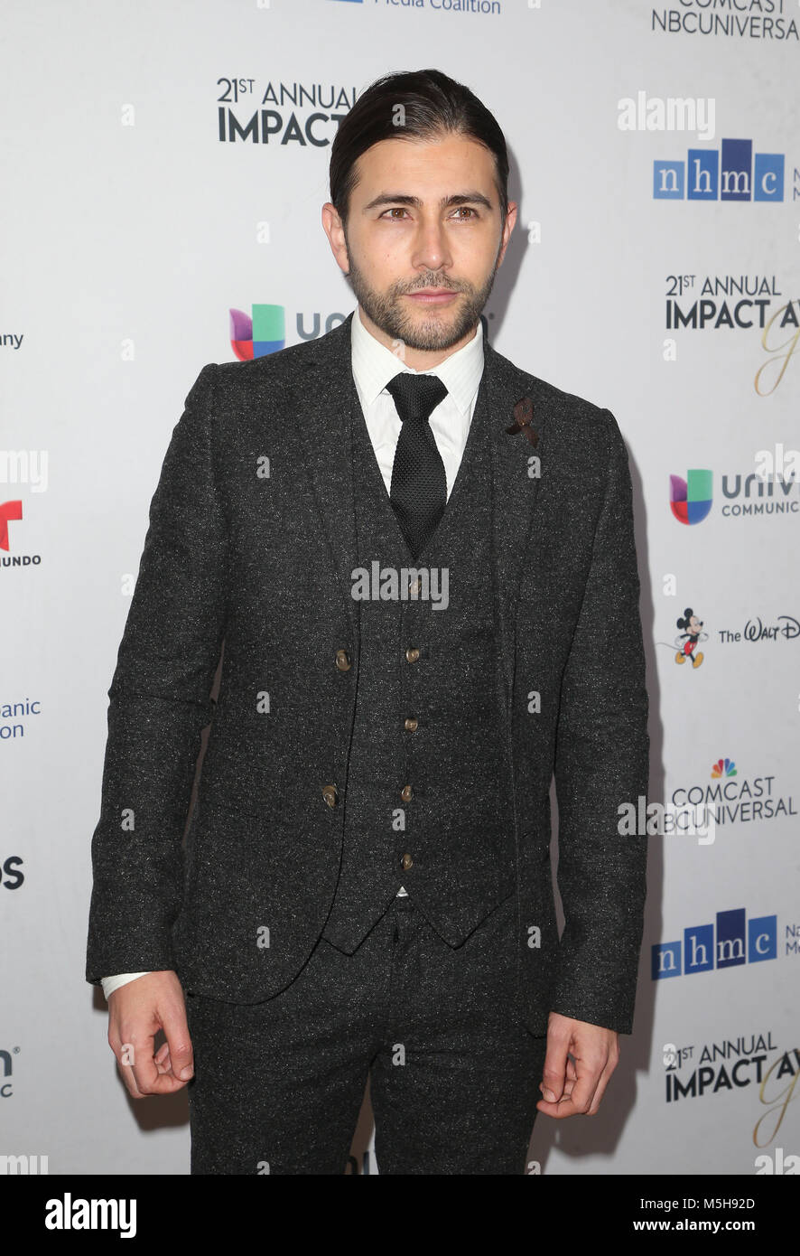 Beverly Hills, Ca. 23rd Feb, 2018. Fernando Noriega, at the NHMC's 21st ...