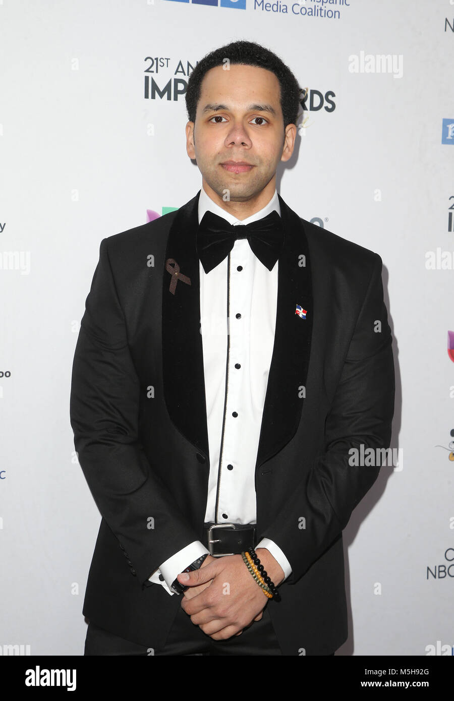 Beverly Hills, Ca. 23rd Feb, 2018. Vladimir Caamano, at the NHMC's 21st ...