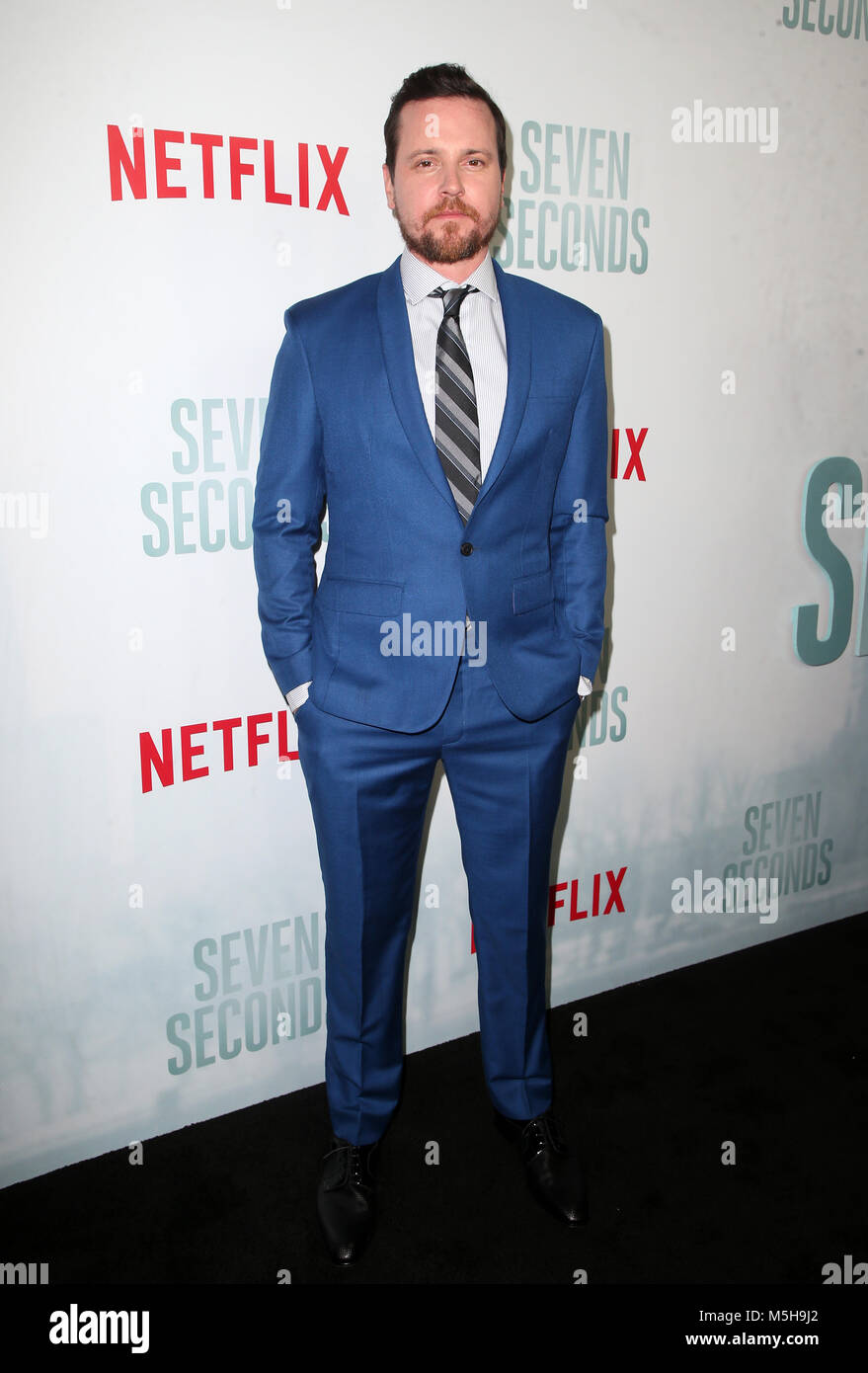 Beverly Hills, Ca. 23rd Feb, 2018. Michael Mosley, at Netflix's 'Seven ...