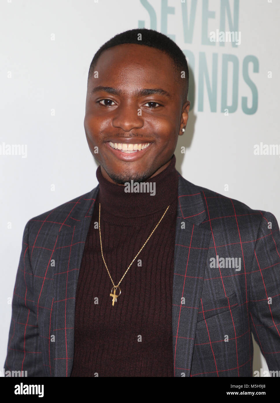 Beverly Hills, Ca. 23rd Feb, 2018. Corey Champagne, at Netflix's 'Seven ...