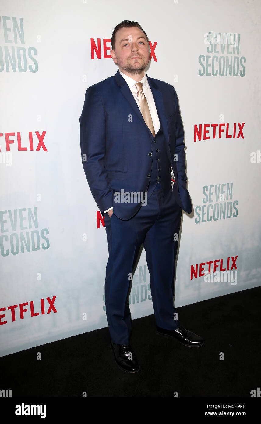 Beverly Hills, Ca. 23rd Feb, 2018. Patrick Murney, at Netflix's 'Seven ...