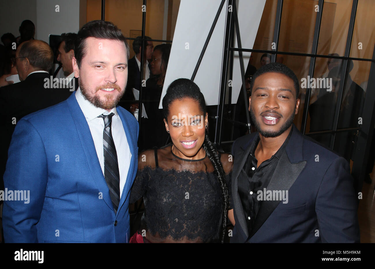 Beverly Hills, Ca. 23rd Feb, 2018. Michael Mosley, Regina King, Zackary ...