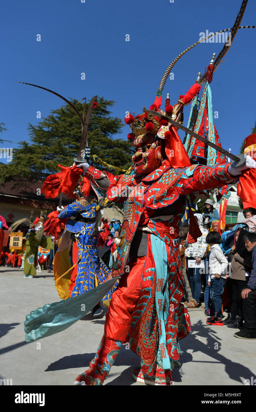 Xuanchen, Xuanchen, China. 23rd Feb, 2018. Xuancheng, CHINA-23rd ...