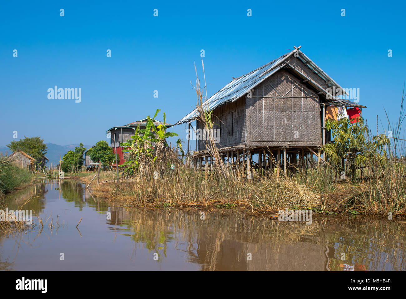 Bamboo houses hi-res stock photography and images - Alamy