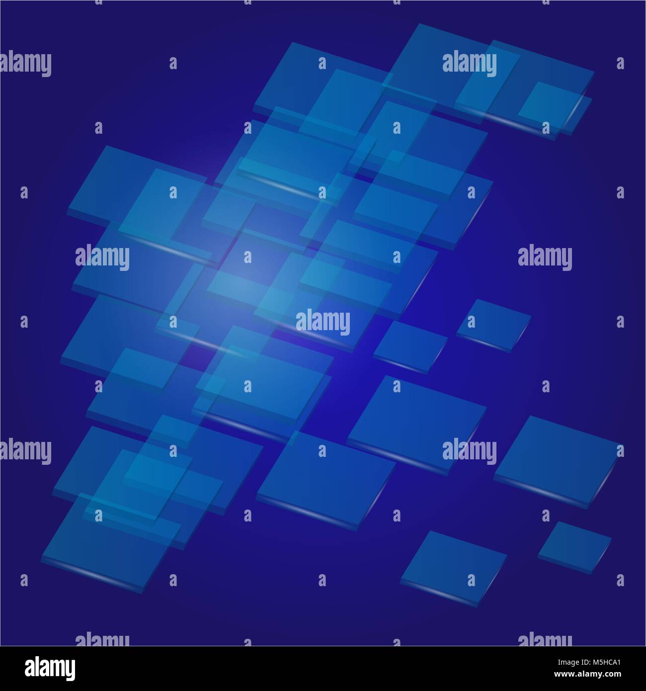 Abstract translucent blue Stock Vector Images - Alamy