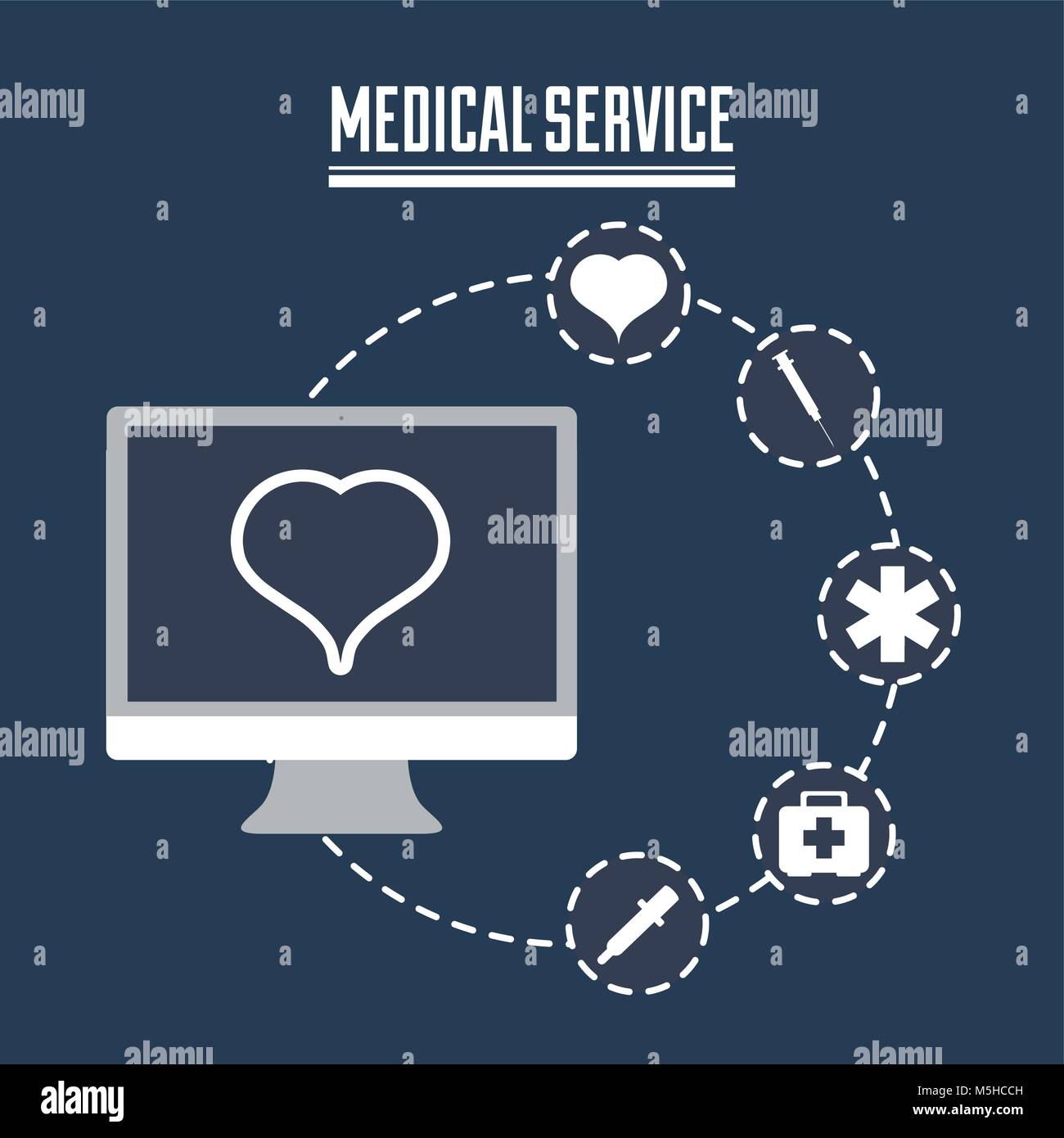 Medical service design Stock Vector Image & Art - Alamy
