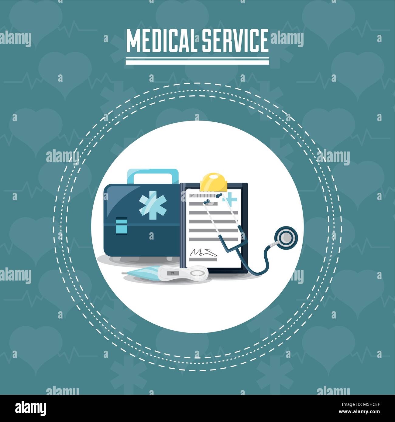 Medical service design Stock Vector Image & Art - Alamy
