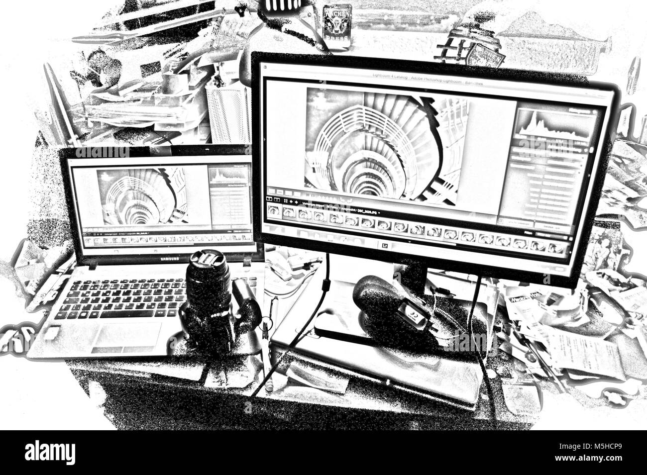 Office Work, Hamburg, Germany Stock Photo - Alamy