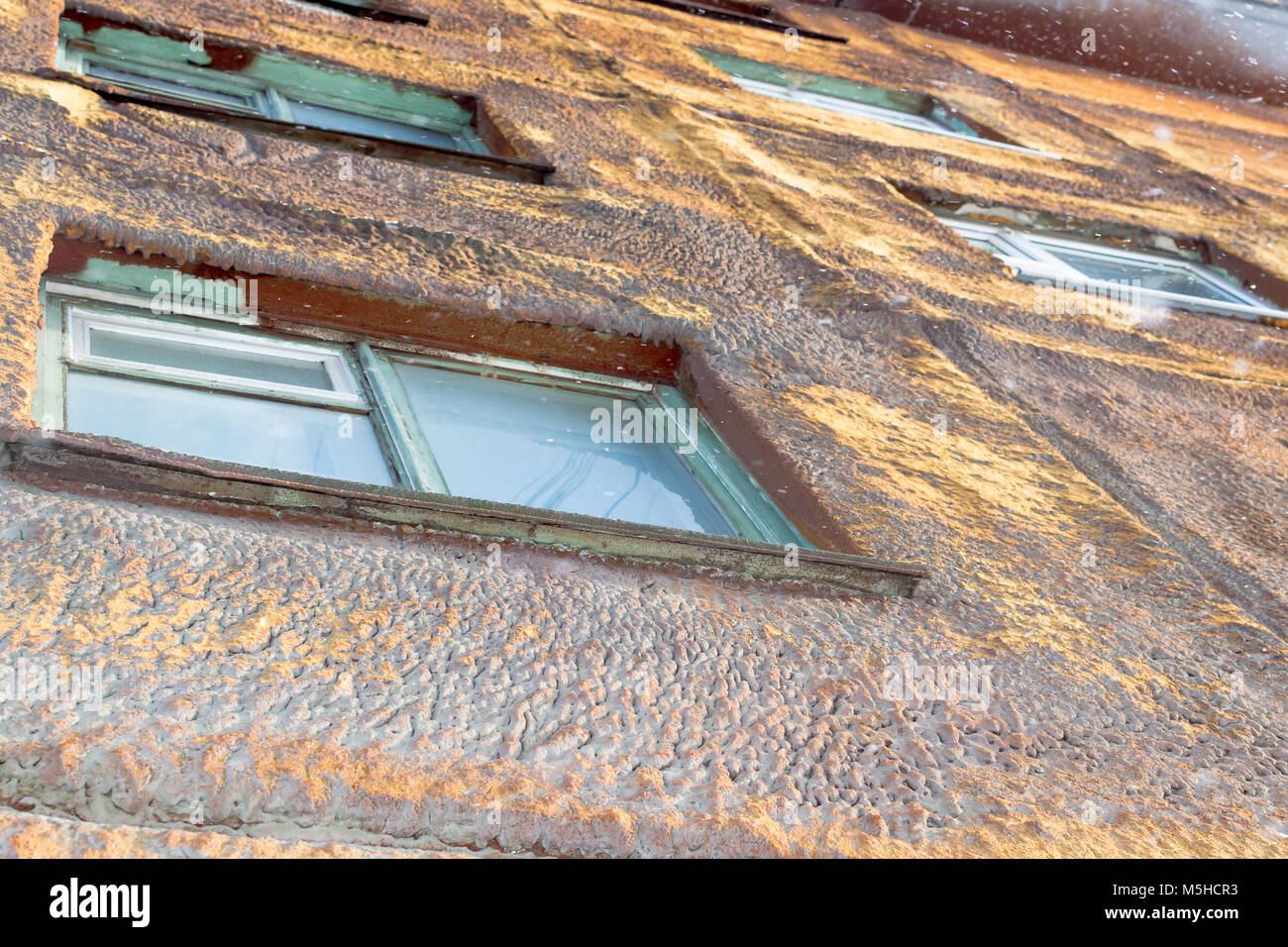 old window home retro style textured home Stock Photo - Alamy