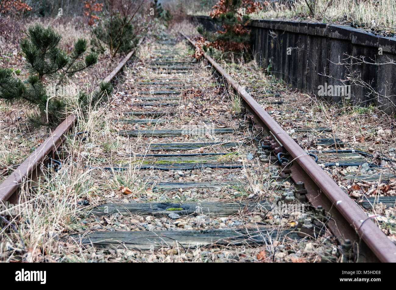 Old railway track hi-res stock photography and images - Alamy