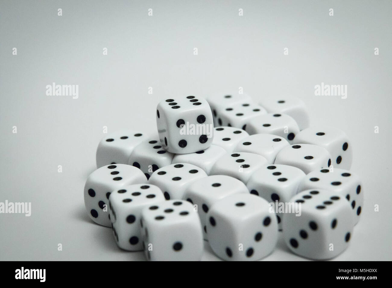 Dice Pyramid High Resolution Stock Photography and Images - Alamy