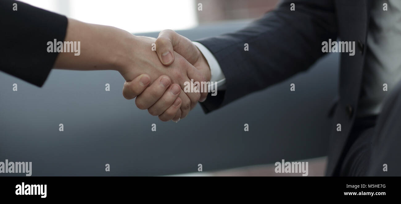 Business handshake ,congratulations or Partnership concept Stock Photo ...