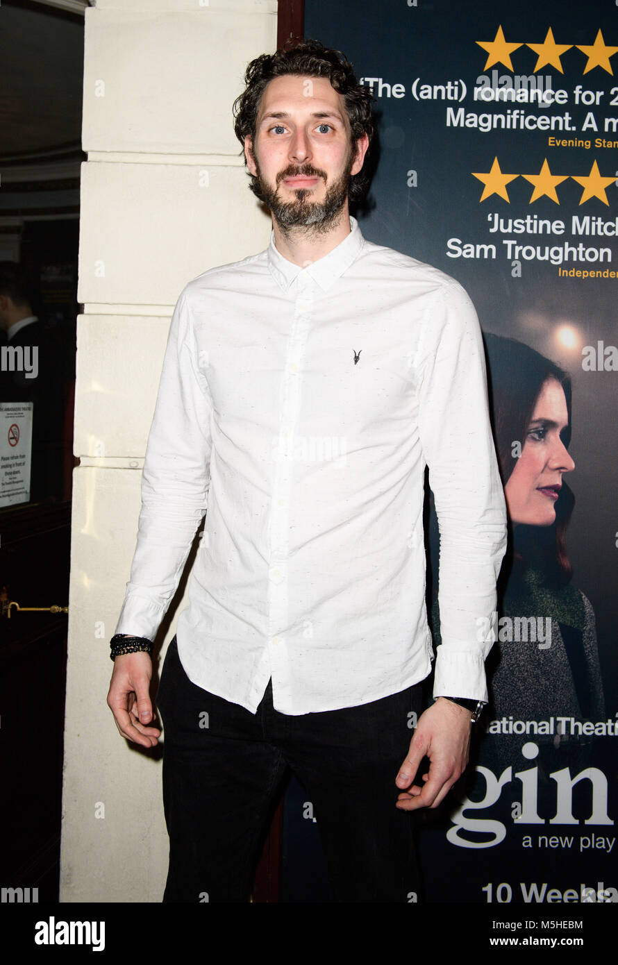 'Beginning' Press Night at the Ambassadors Theatre Featuring: Blake ...