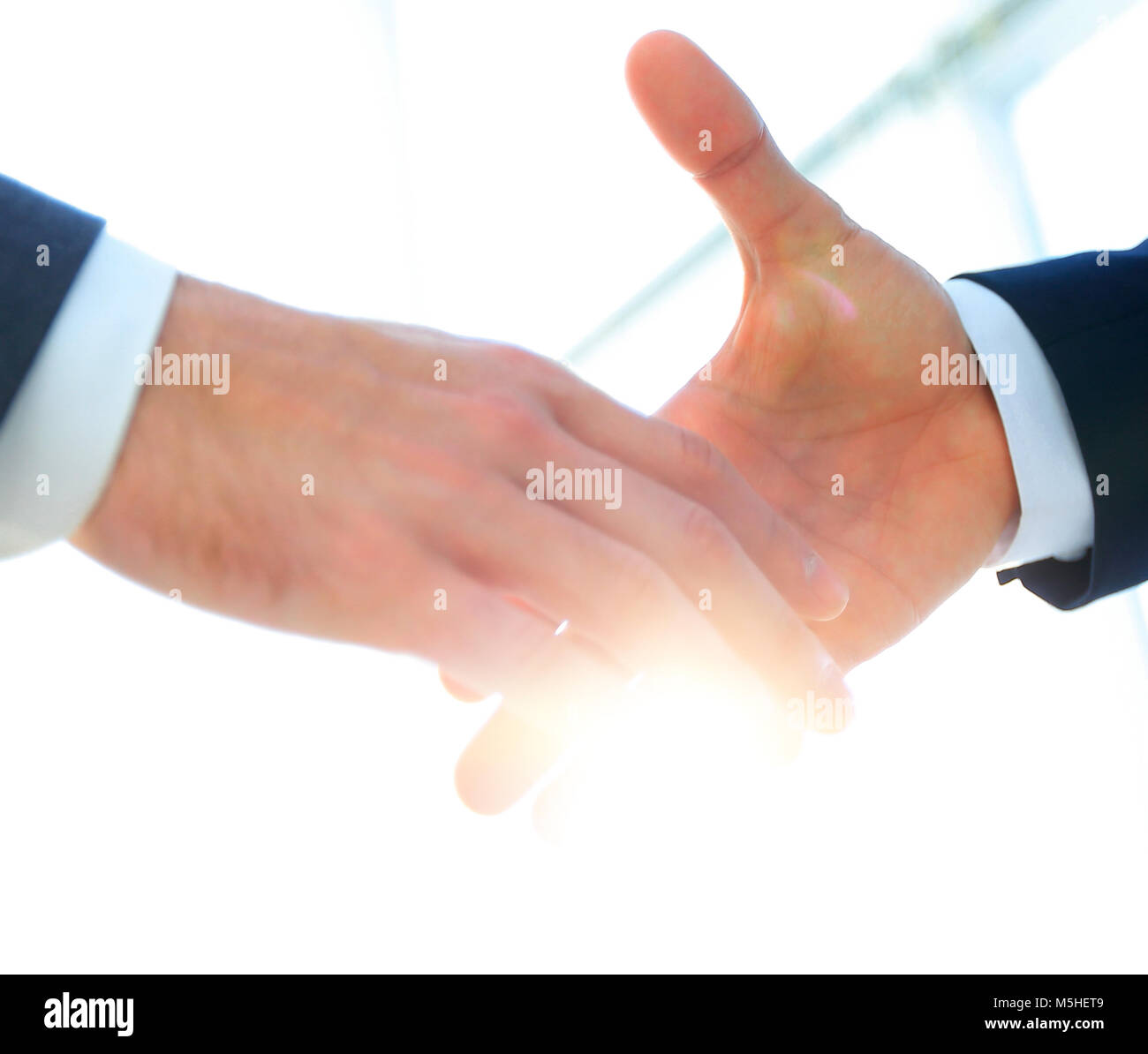 Effective negotiation with client. Business concept photo Stock Photo ...