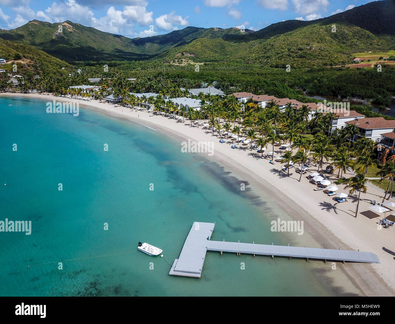 Carlisle Bay, Antigua Stock Photo - Alamy