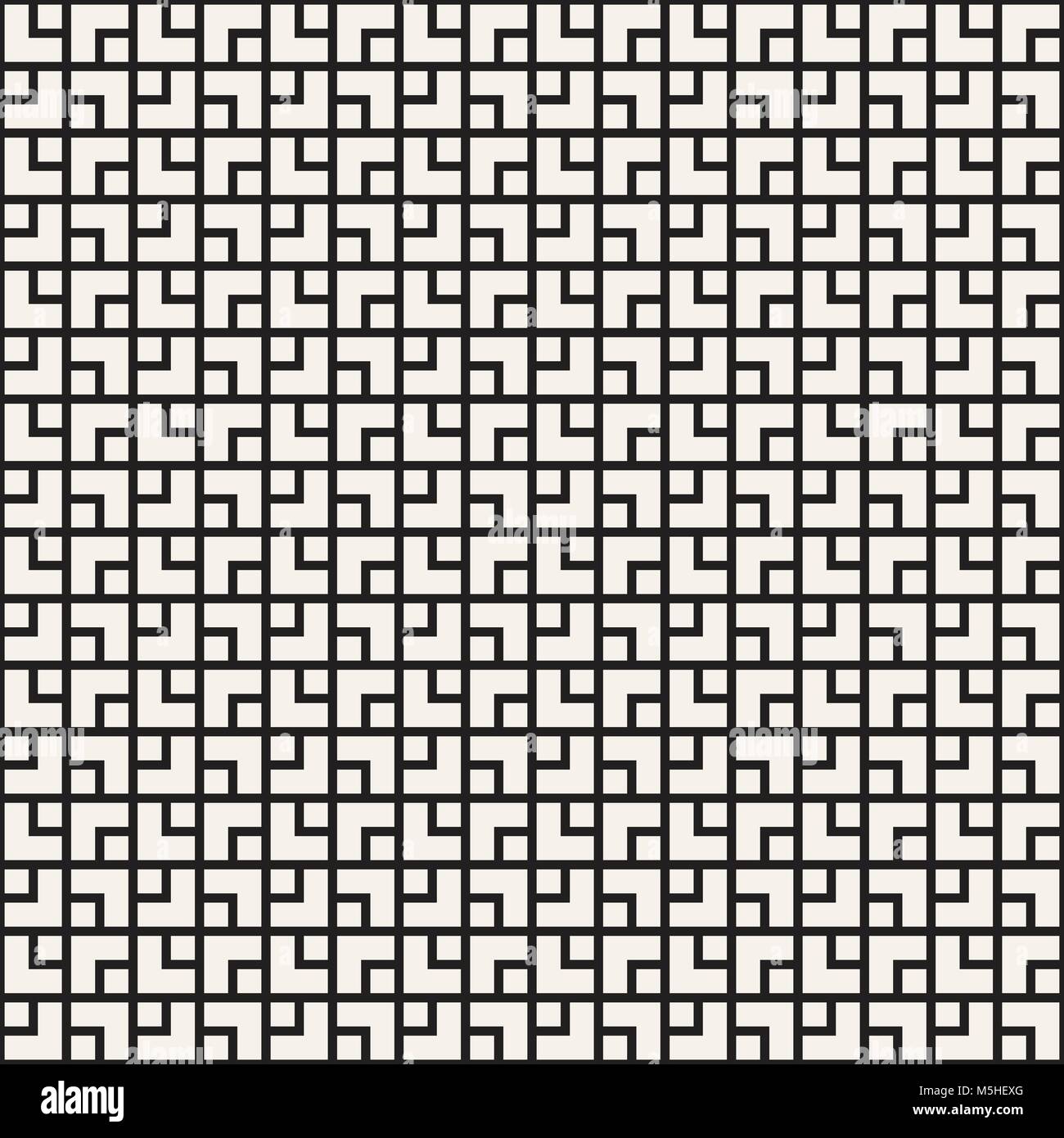 Vector seamless lattice pattern. Modern stylish texture with trellis ...