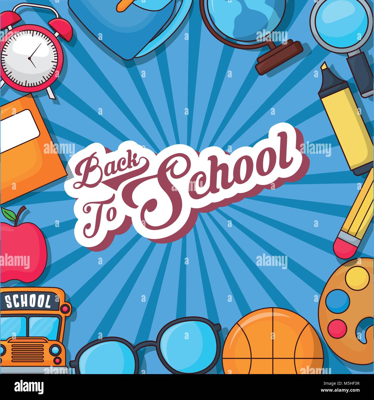 Back to school design Stock Vector Image & Art - Alamy
