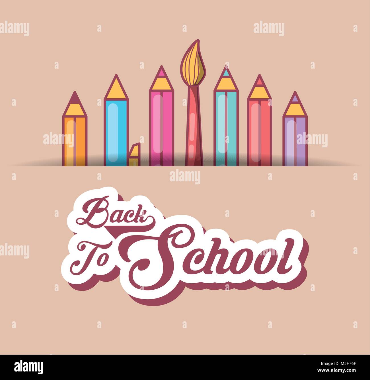 Back to school design Stock Vector Image & Art - Alamy