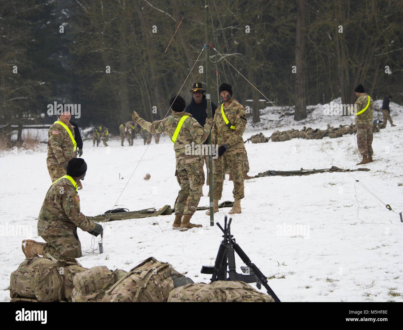 The U.S. Soldiers with the 3rd Assault Helicopter Battalion, 227th ...