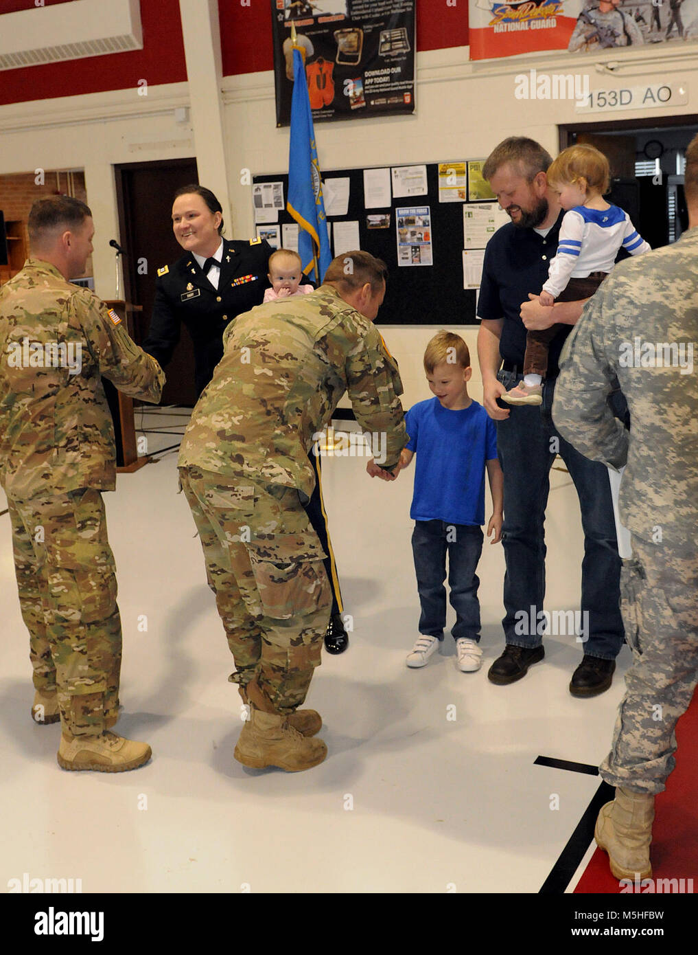 U.S. Army Chaplain (Capt.) Kelley Thury, 153rd Engineer Battalion, South Dakota Army National ...