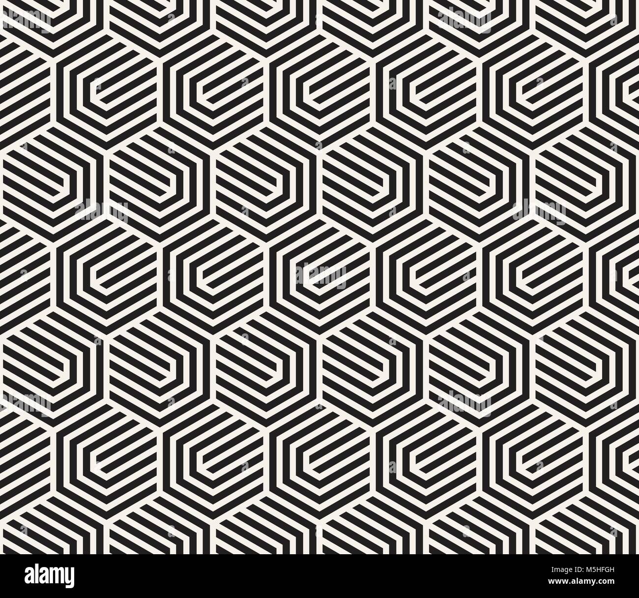 Vector seamless pattern. Modern stylish abstract texture. Repeating ...
