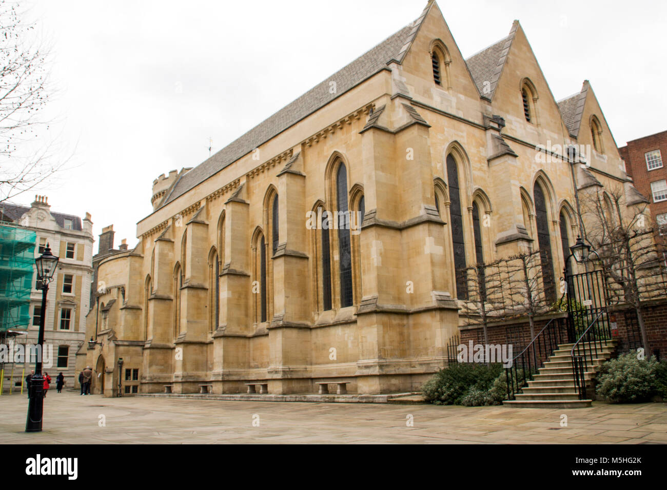 The Temple Church, Middle Temple, City of London, England, UK. Credit ...