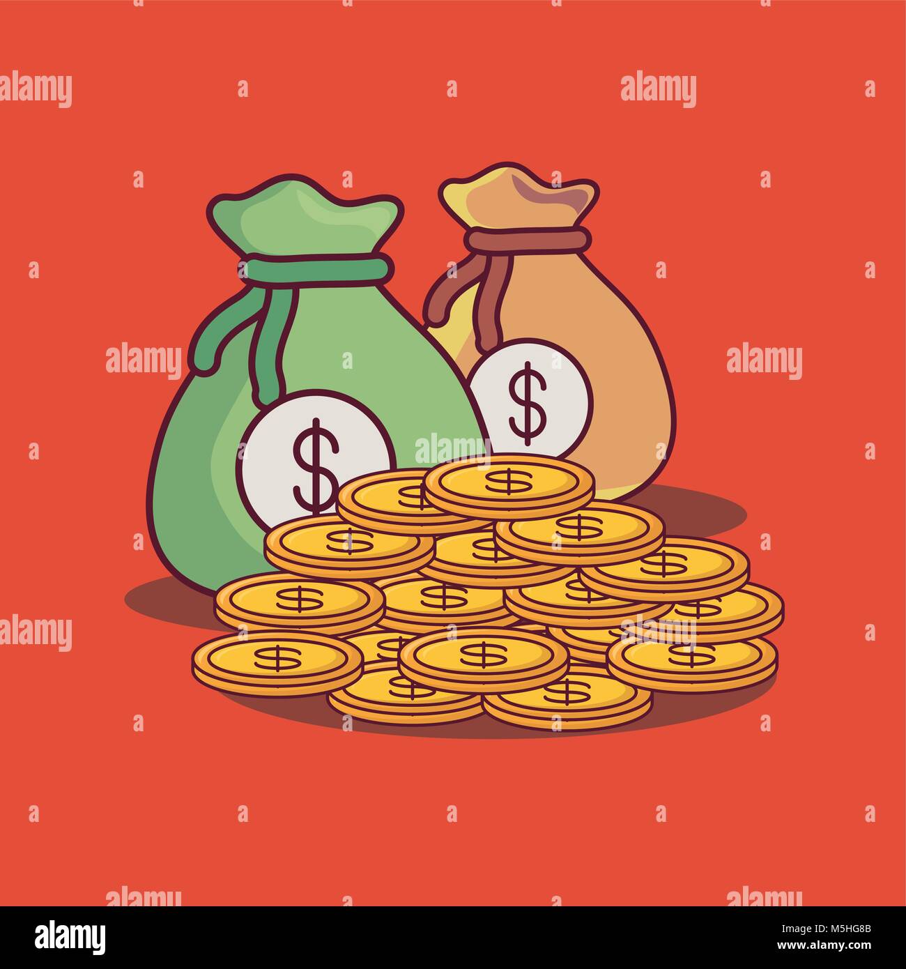 Money sack design Stock Vector Image & Art - Alamy