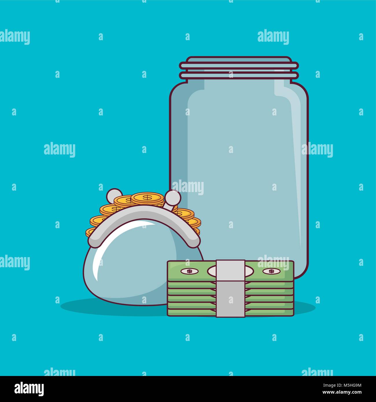 money related icons Stock Vector Image & Art - Alamy