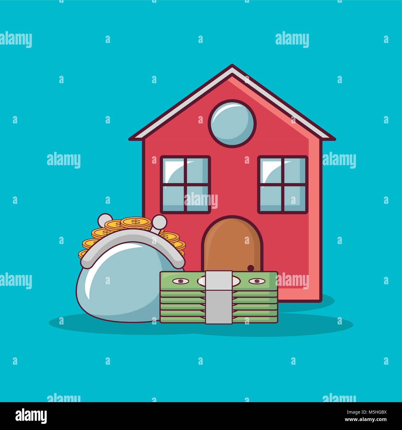 House bills concept Stock Vector Images - Alamy