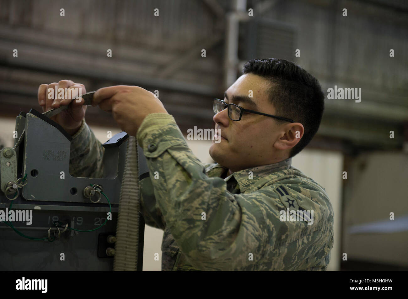 U.S. Air Force Airman 1st Class Brandon Shoulta, 52nd Aircraft ...