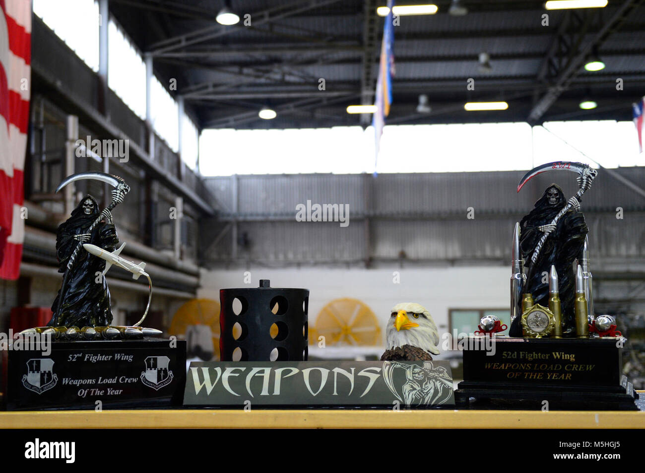 52nd Aircraft Maintenance Squadron weapons load crews compete in the ...