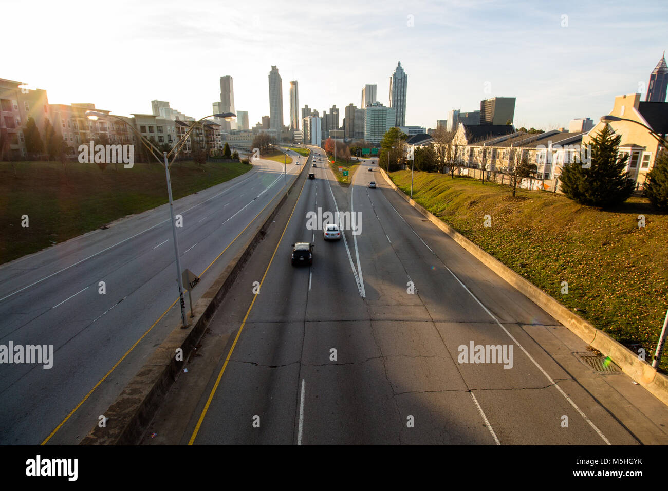 Atlanta city winter hi-res stock photography and images - Alamy